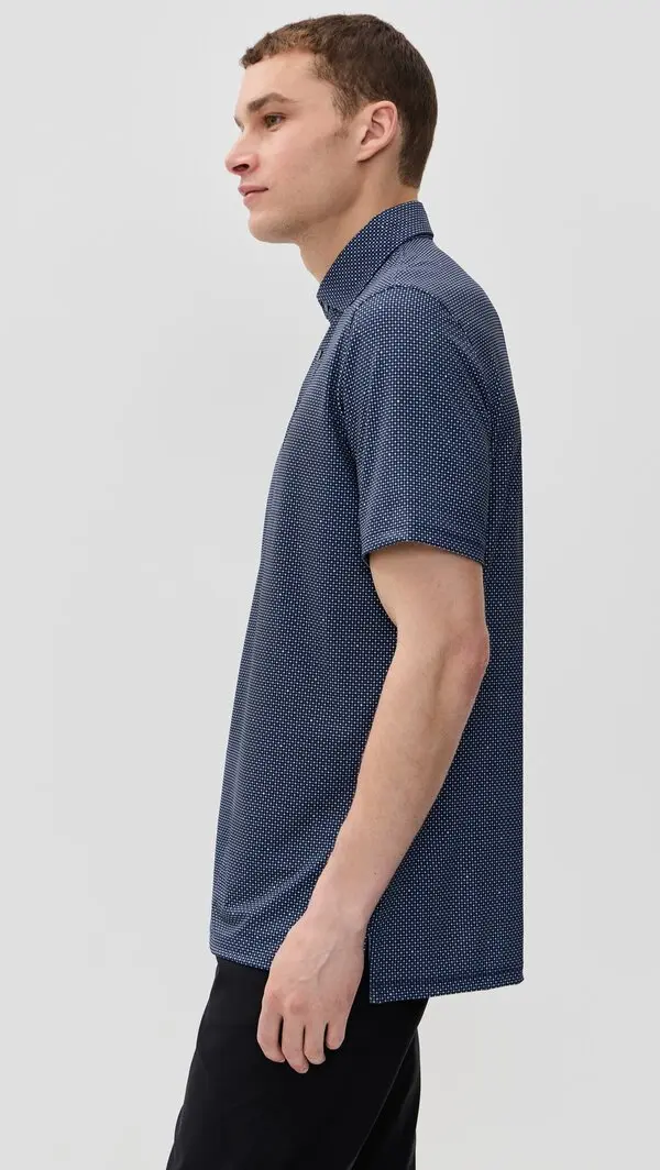 Greyson Beacon Polo In Maltese Blue - 30% Off | Editorialist